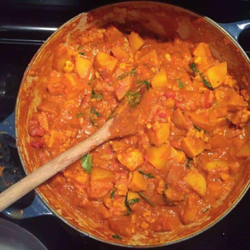 Potato and Vegetable Curry | Shaped By Sherri